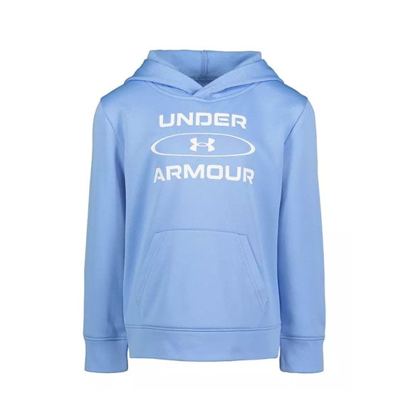 NWT 6 Boys Under Armour Infinity Logo Graphic Hoodie Sweatshirts & Hoodies